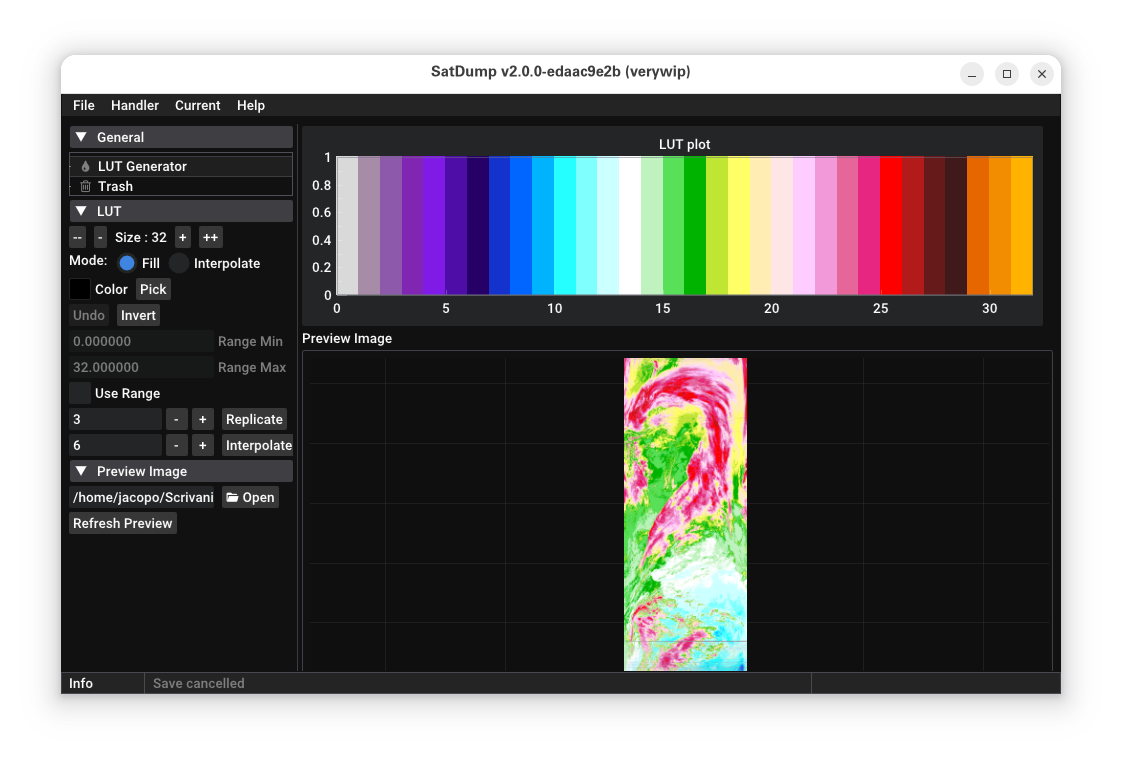 SatDump: LUT Generator